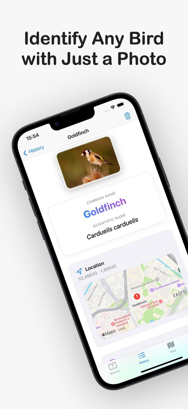BirdSnap - Instant Bird Feather Identification | AI Bird ID for iOS